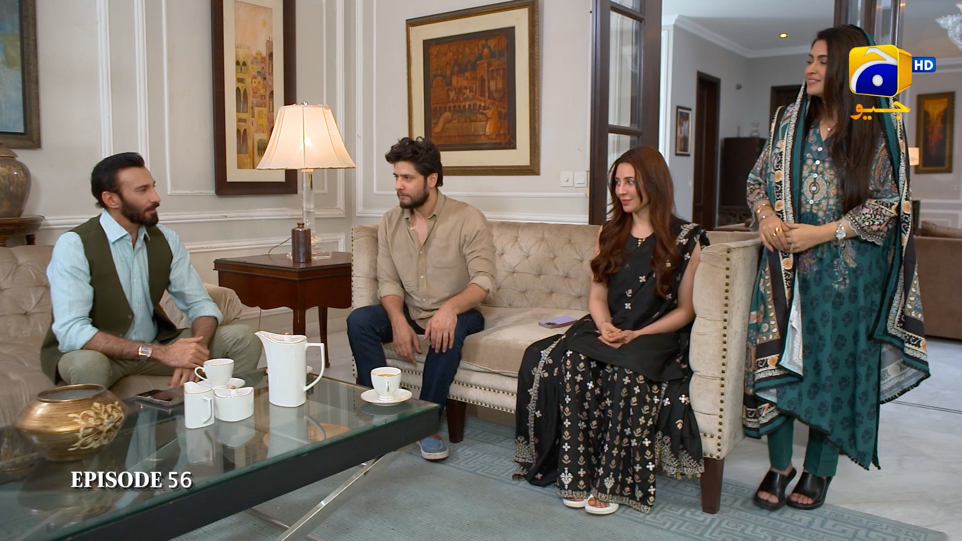 Baray Bhaiya Episode 56 Aijaz Aslam Maya Khan Rabya Kulsoom, Har Pal Geo Drama - 10th Aug 2025 ...