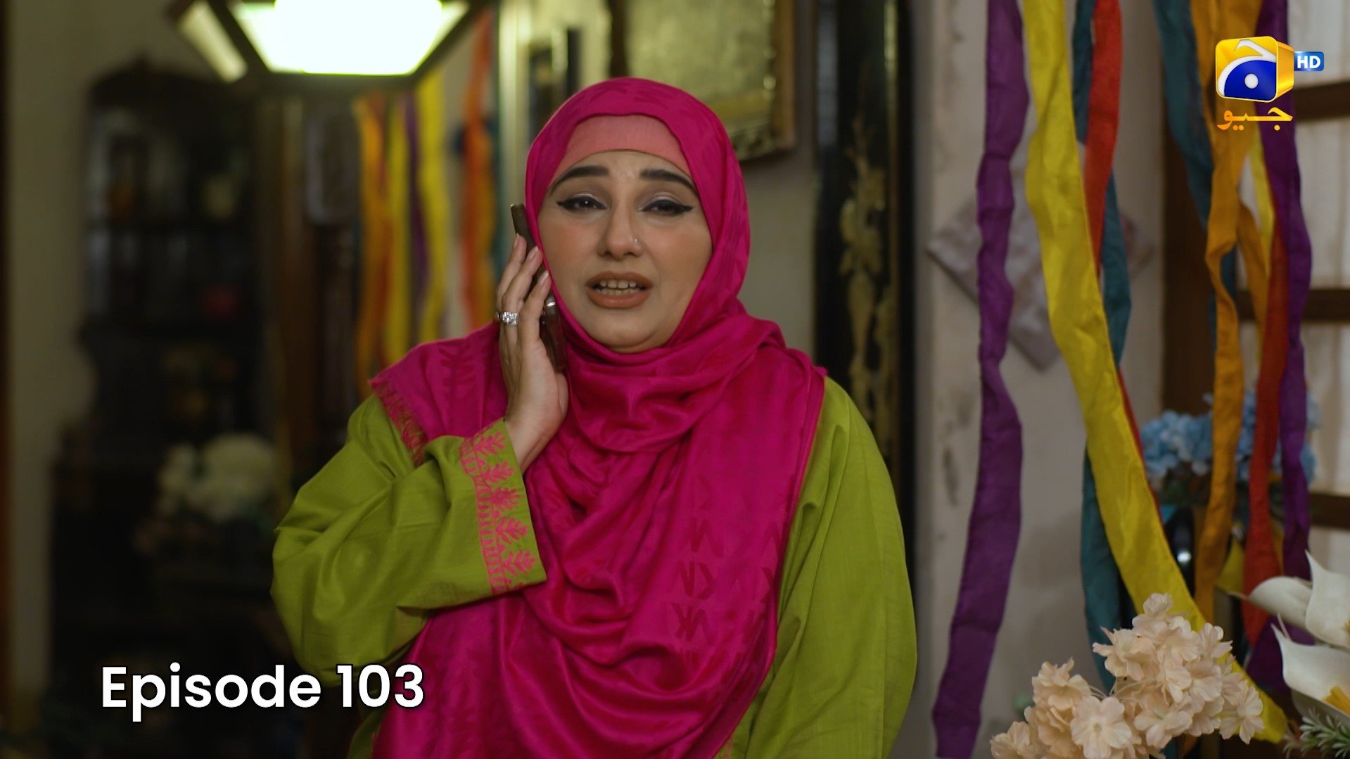 Bahar Nagar Episode 103 Hina Dilpazeer Khan Javeria Saud Hammad ...